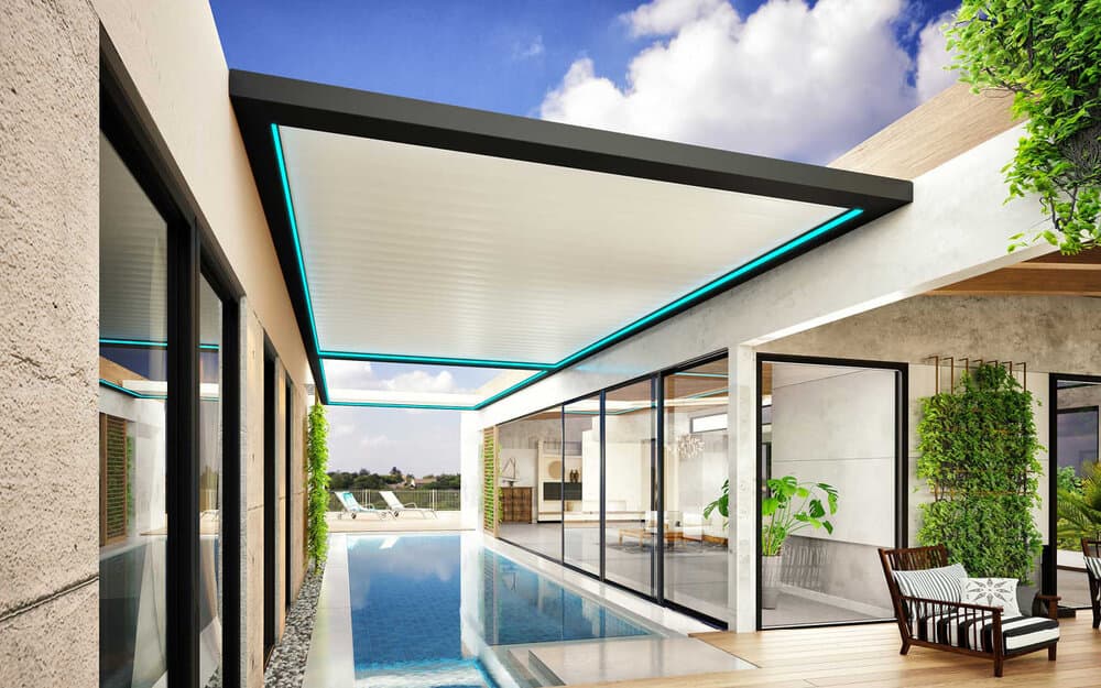 Pergola: B CUBE INFINITY Bioclimatic Design Elegance | Apollo NZ