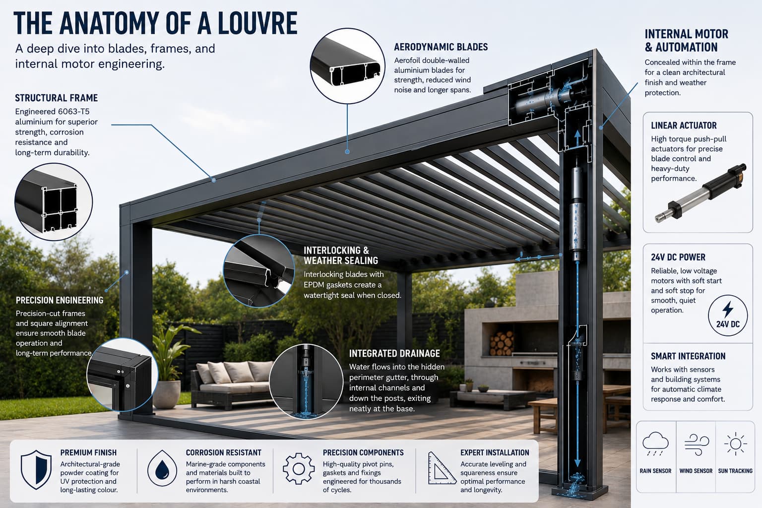 Louvre Systems: Modern Design and Functionality | Apollo NZ