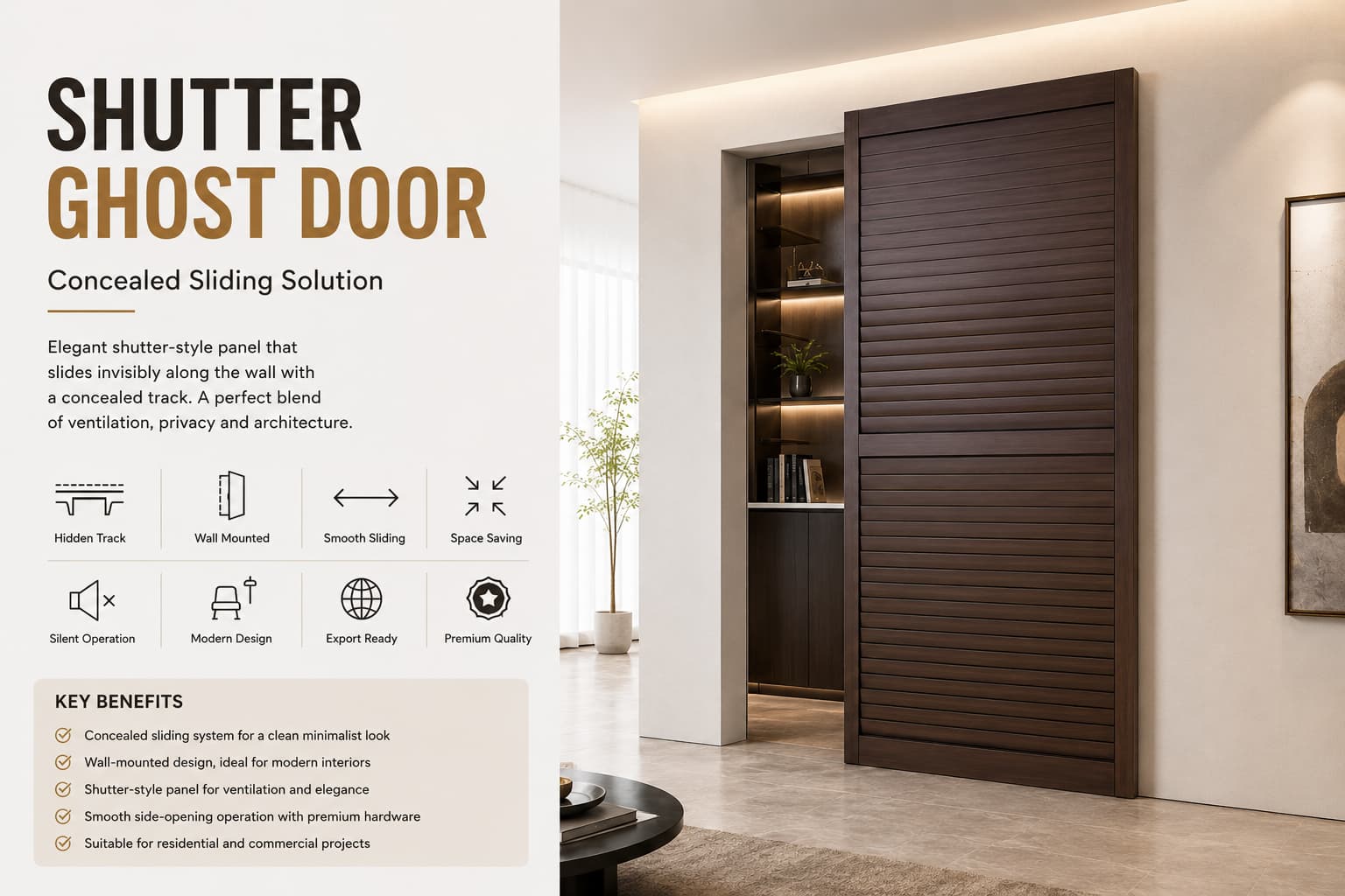 Shutter Door: The New Trend in Interior Design | Apollo NZ