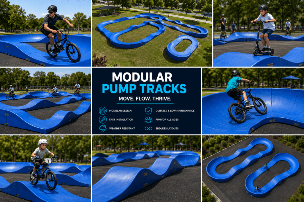 Modular Pump Tracks – The Future of Flexible Riding Facilities | Apollo NZ